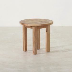 Buy Round End Table Online | TeakLab