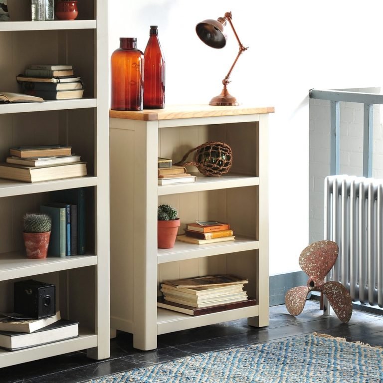 Buy Grey Small Bookcase Online | TeakLab
