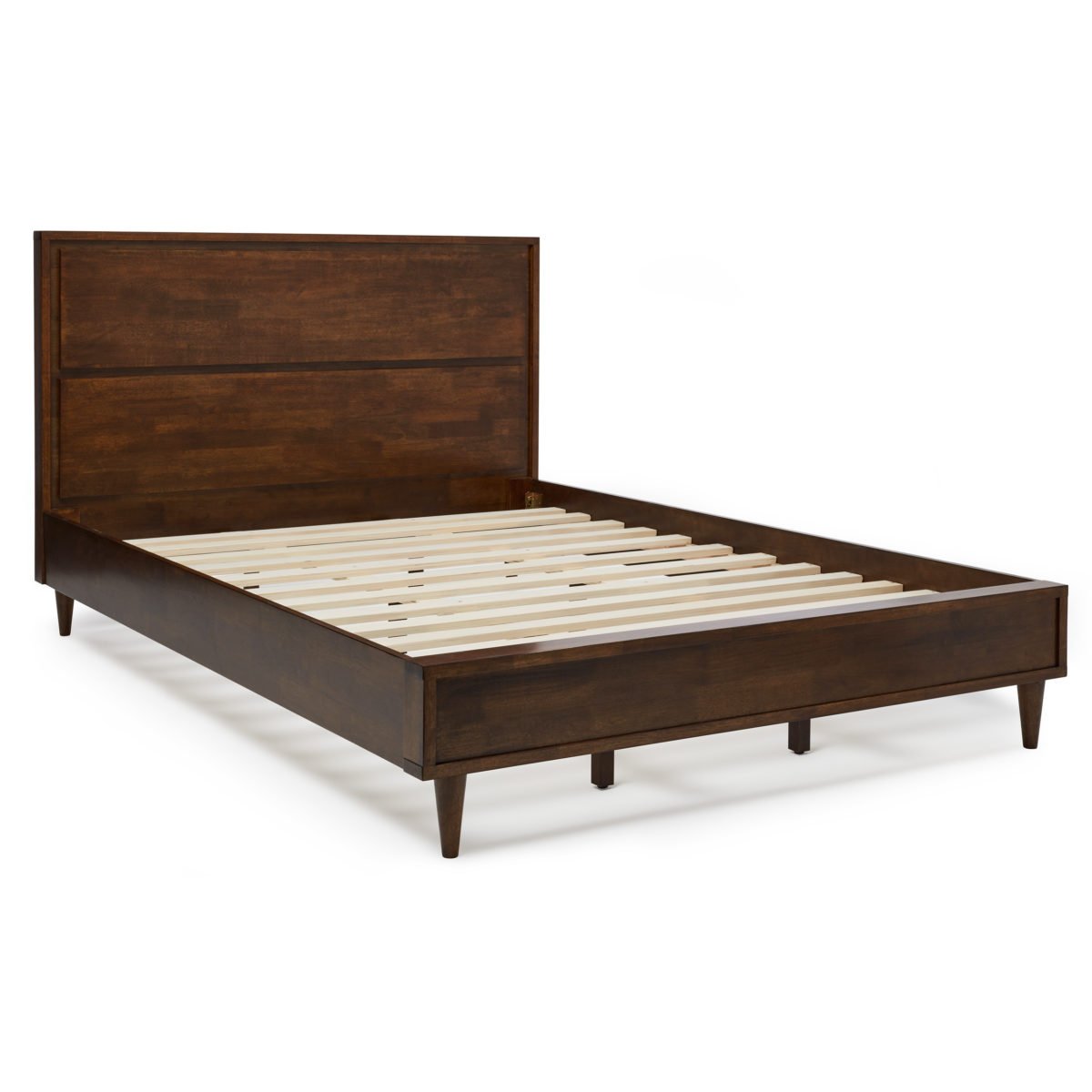Queen-size Teak Bed – TeakLab