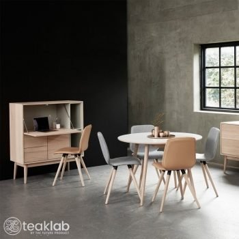 Solid Teak Narrow Highboard – TeakLab