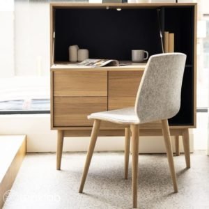 Solid Teak Narrow Highboard – TeakLab