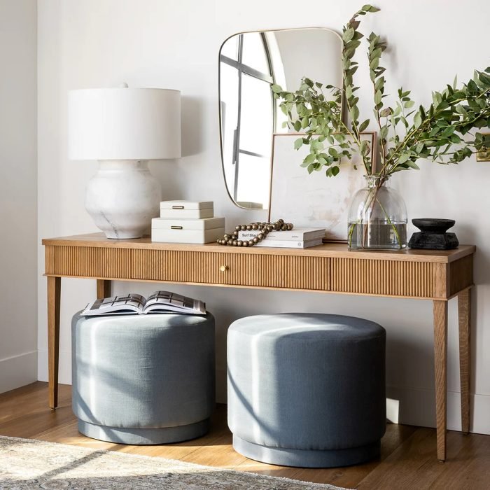 Linear Teak Console Table – TeakLab